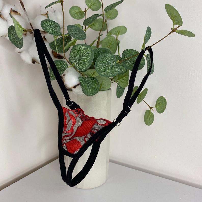 Extreme Bikini Micro, See Through Lace String Thong, Extreme Y-string ...
