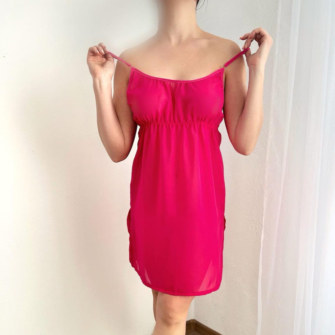 See Through Nightgown Sheer Nightdress, Transparent Dress, Large Size ...