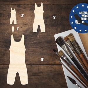 Unfinished Wood Wrestling Uniform Shape - Craft - up to 36" DIY - Etsy