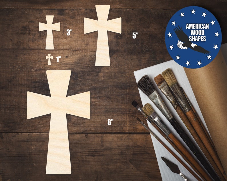 Unfinished Wood Germanic Cross Shape Craft up to 36 - Etsy