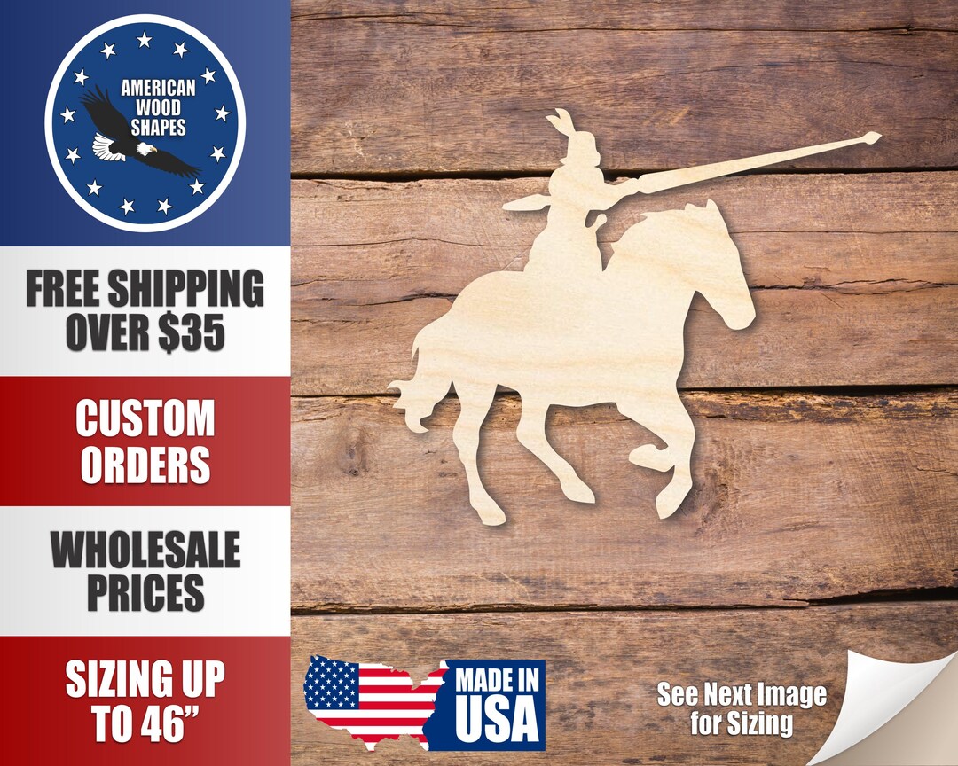 Unfinished Wood Jousting Knight Shape - Craft - up to 36" - Etsy