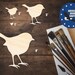 Unfinished Wood Robin Shape - Springtime - Animal - Bird - Wildlife ...