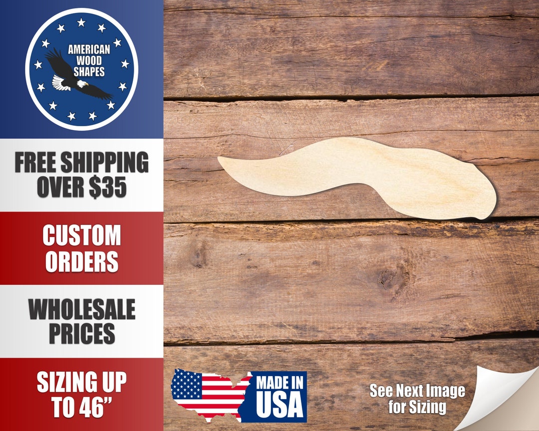 Unfinished Wood Frog Tadpole Shape - Animal - Craft - up to 24" DIY - Etsy