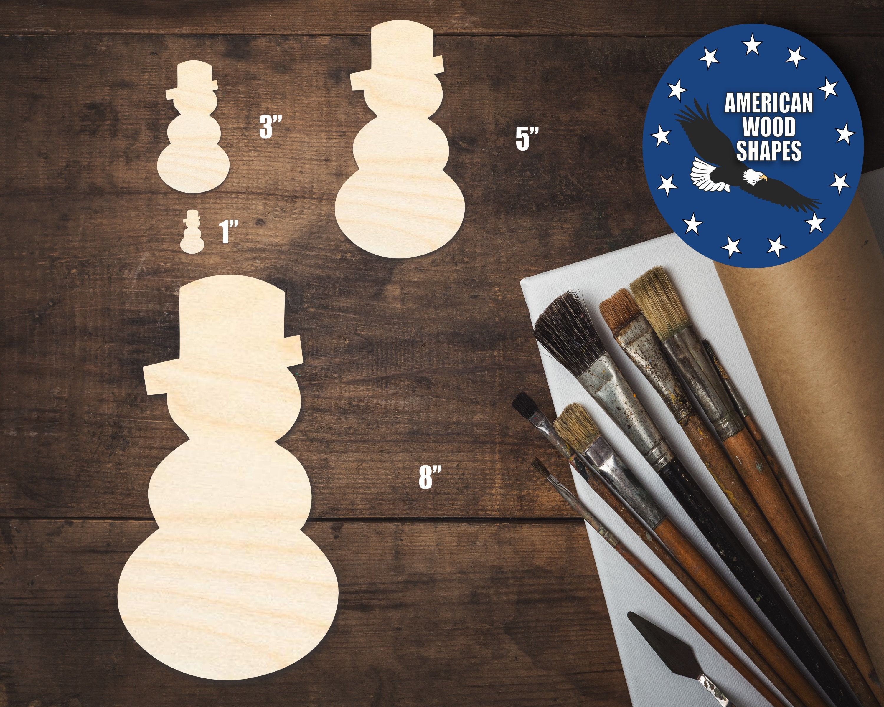 Unfinished Wood Snowman Silhouette - Craft- up to 24" DIY - Etsy