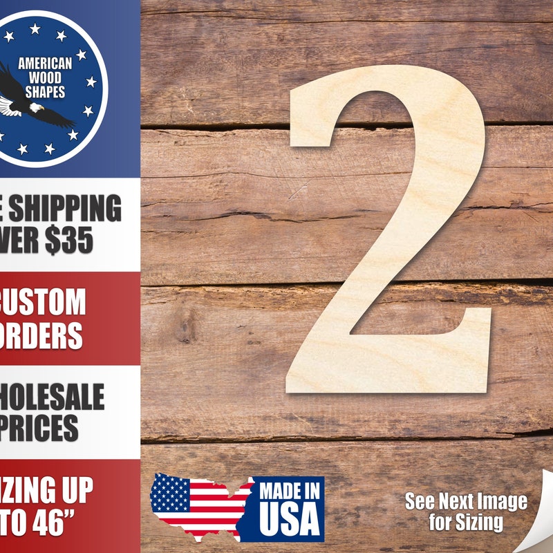 Cardboard Numbers - Etsy