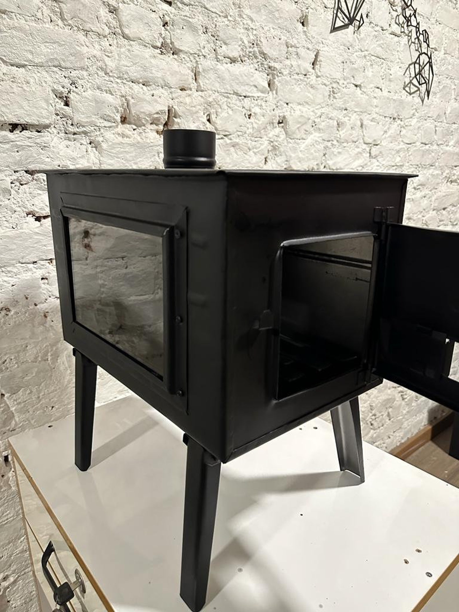 Cute Tiny Wood Stove, Camping, Wood Stove, Campervan Stove, Caravan ...