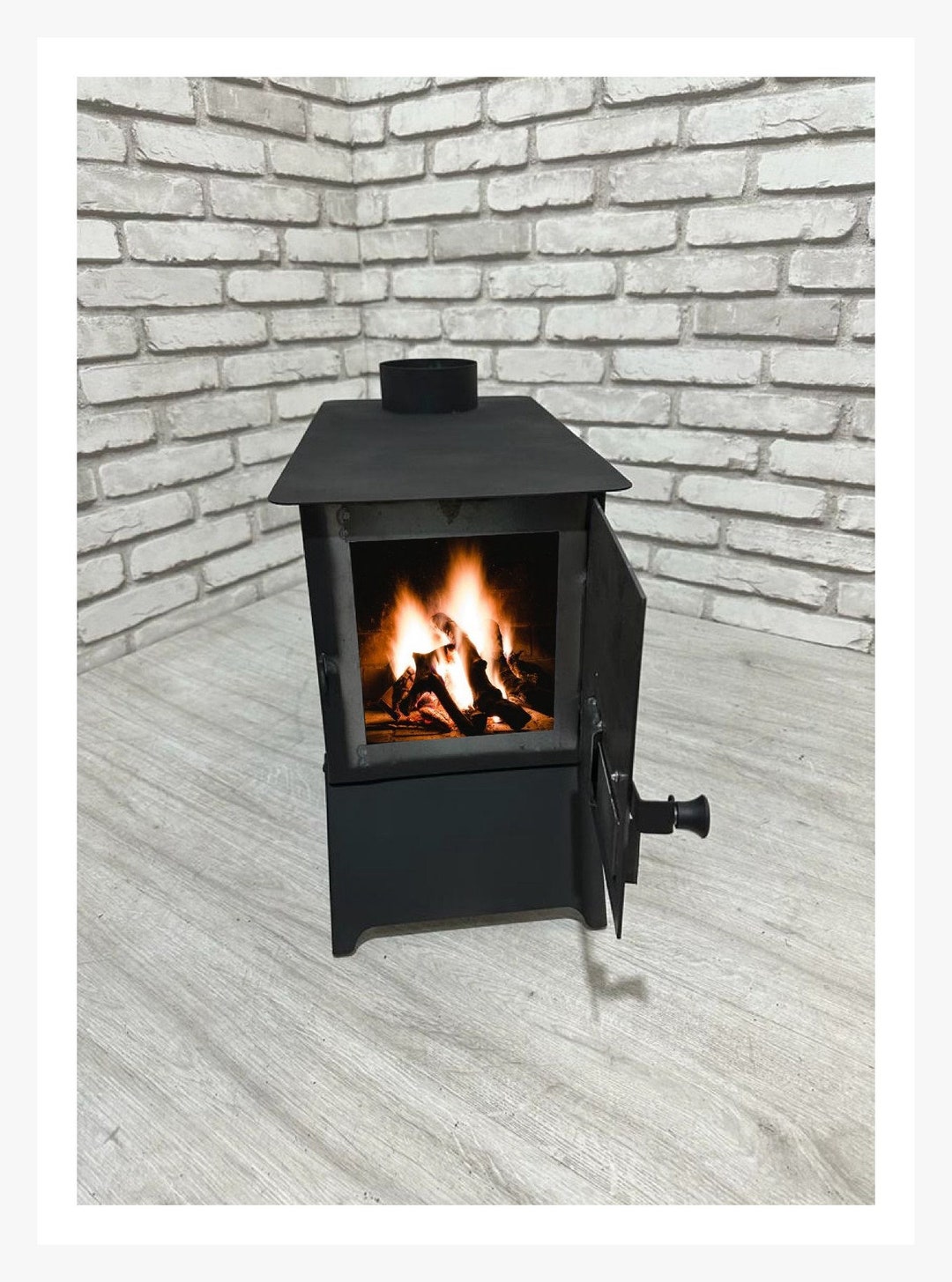 Wood Burning Stove, Mini Wood Stove, Medium Duty Mini Stove, Camping ...