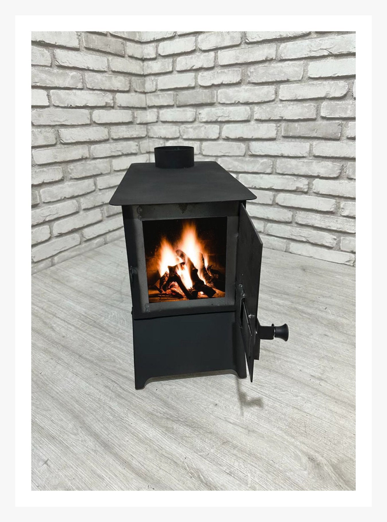 Wood Burning Stove, Mini Wood Stove, Medium Duty Mini Stove, Camping ...