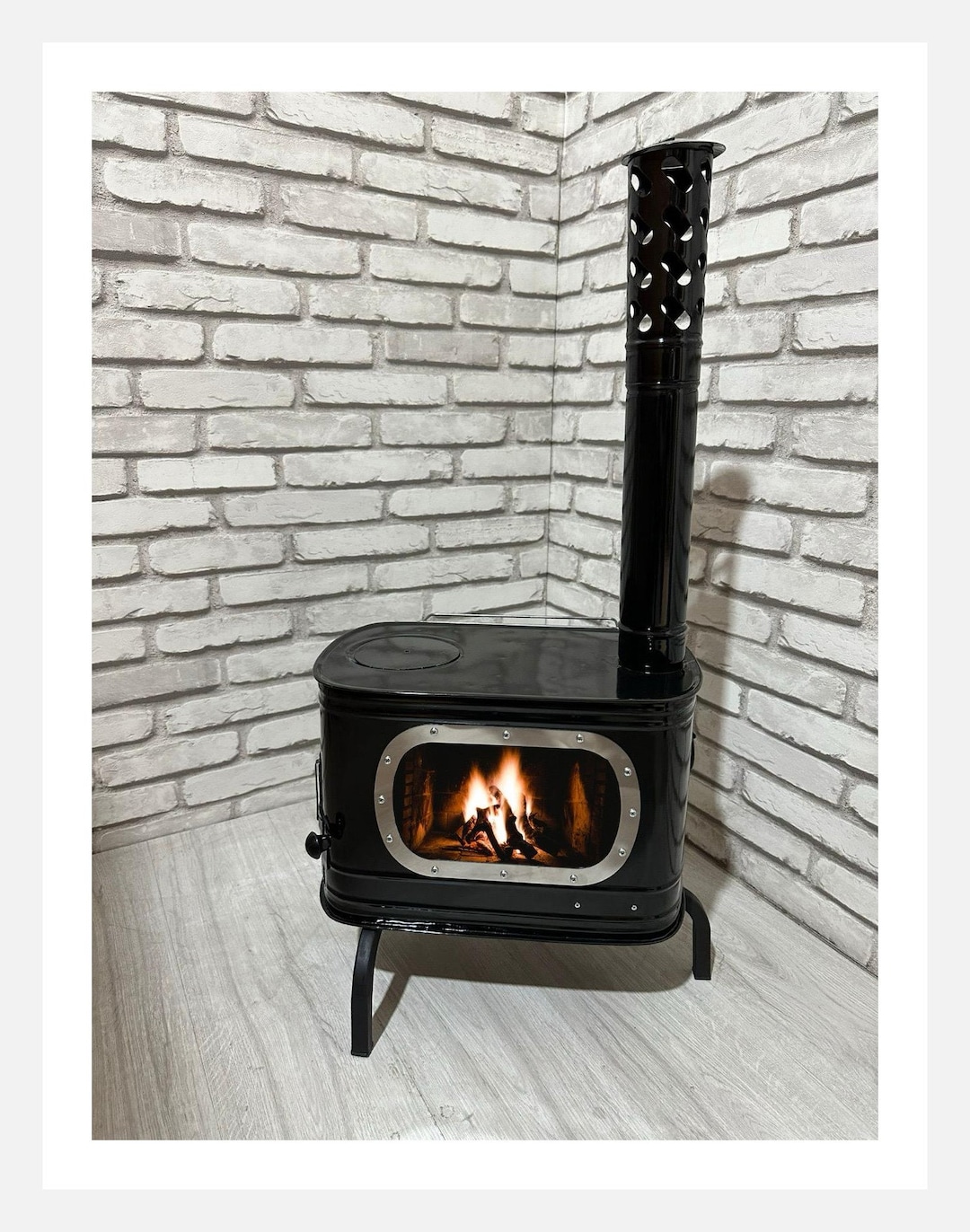 Mini Wood Stove, Fireplace Wood Stove, Small House Warming Wood Stove ...