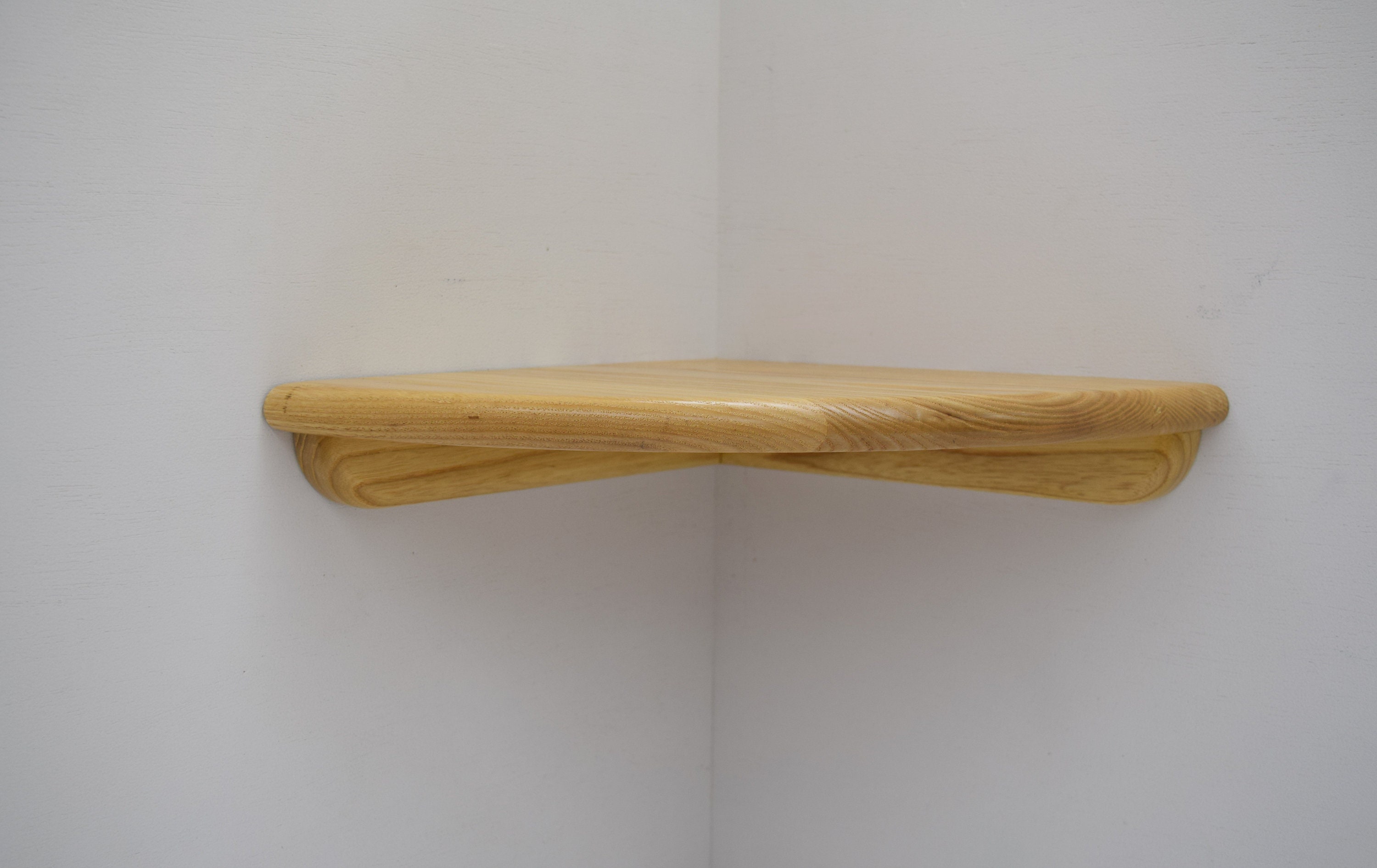 Floating Round Corner Shelf - Etsy