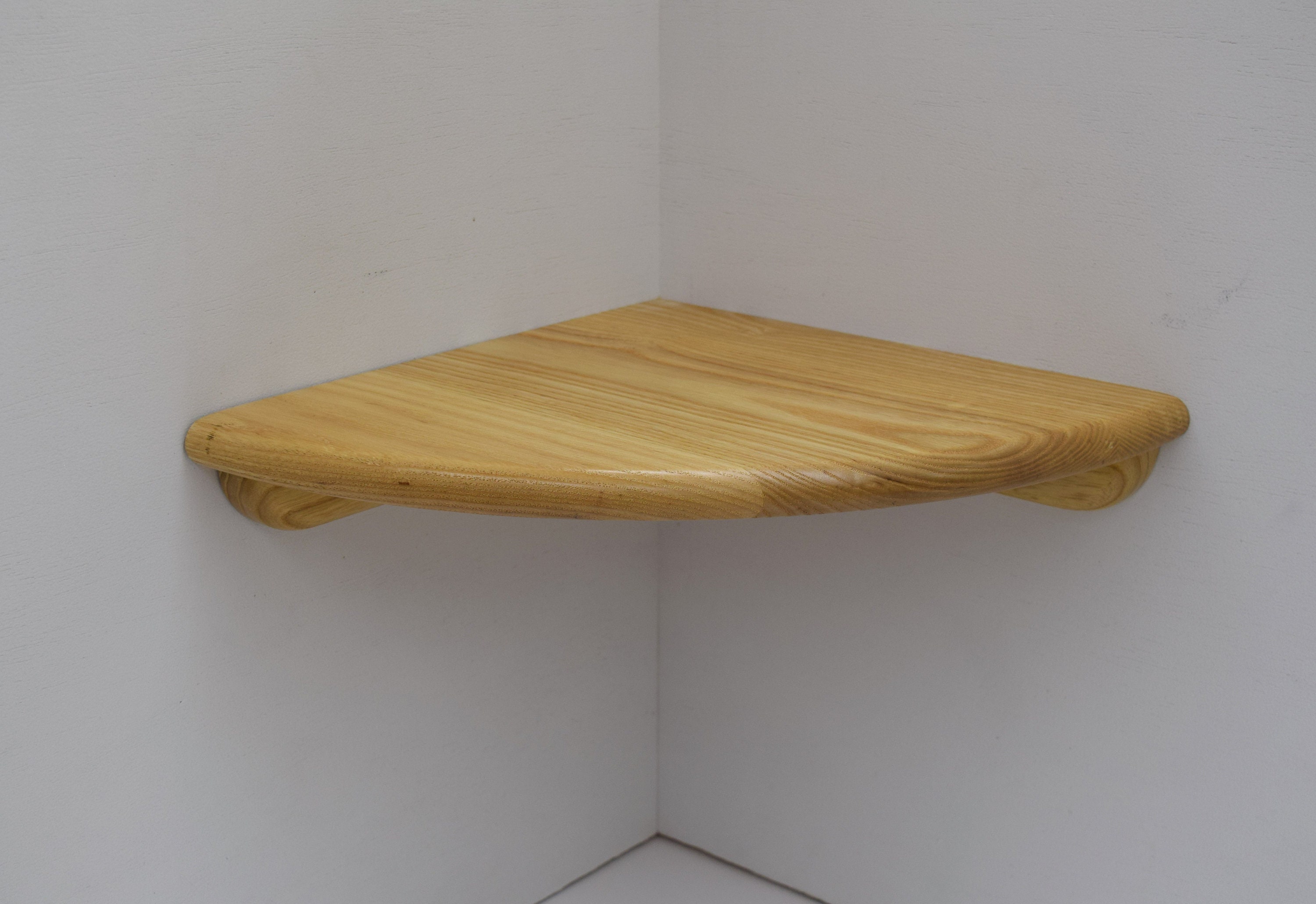Floating Round Corner Shelf - Etsy