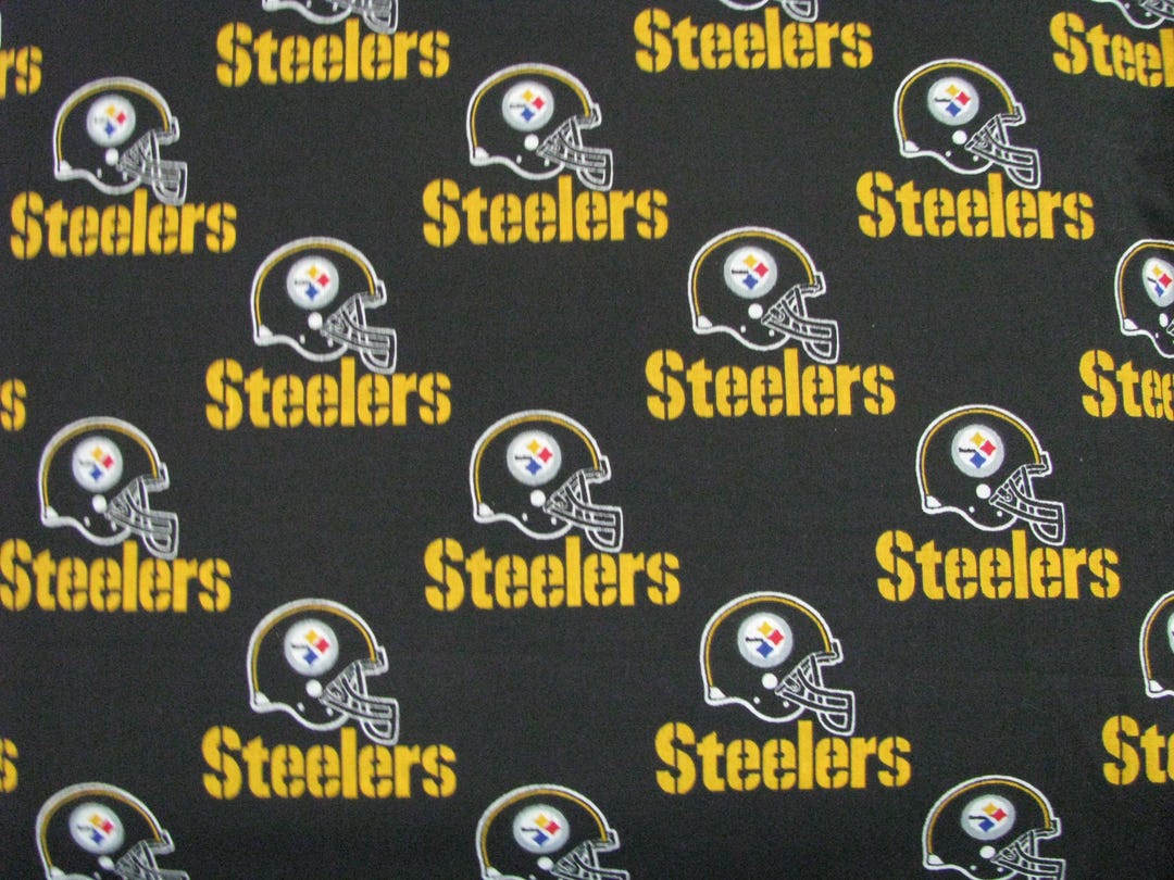 Pittsburgh Steelers NFL Football Team Helmets Cotton Fabric - Etsy