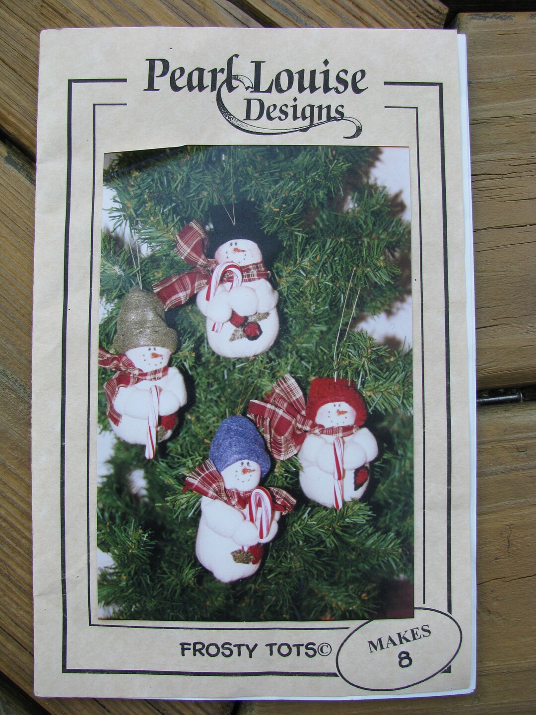 Pearl Louise Wool Felt Snowmen Kit Frosty Tots Makes 8 - Etsy