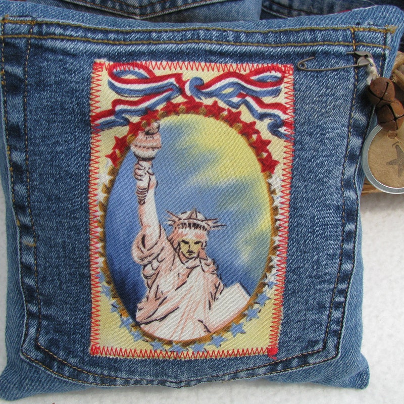 Statue of Liberty Jeans - Etsy