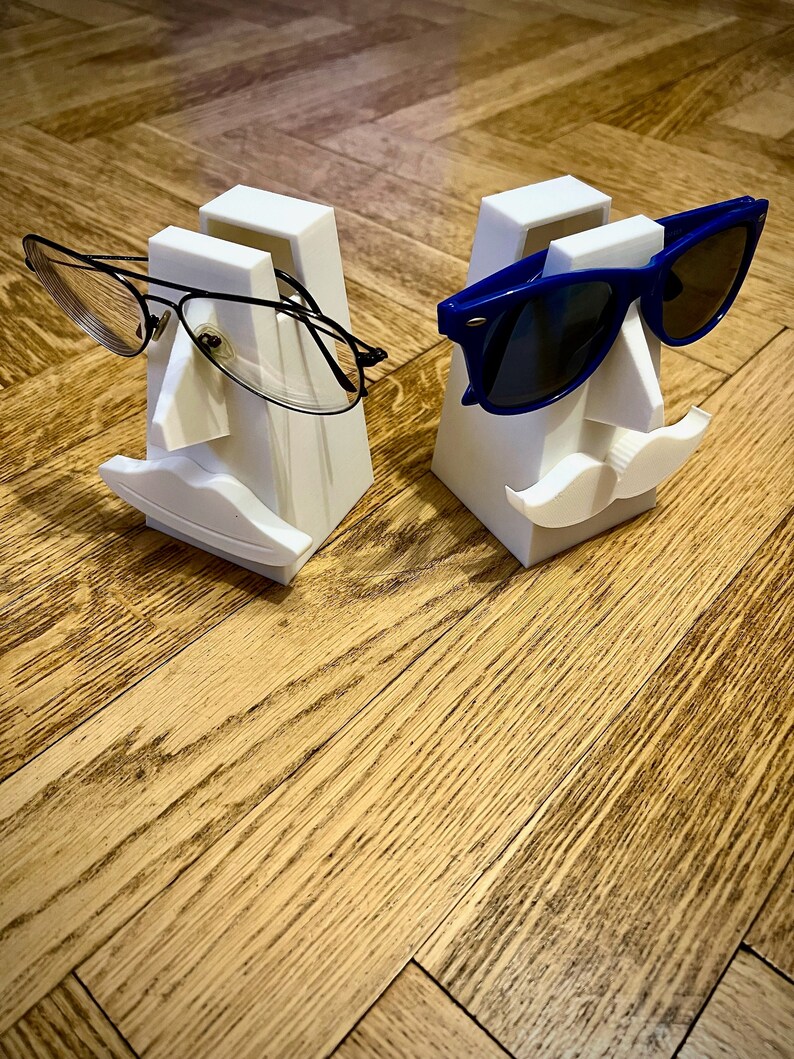 Eyeglass Stand, 3D Printing With PLA or Bio Wood, Two Variants and ...