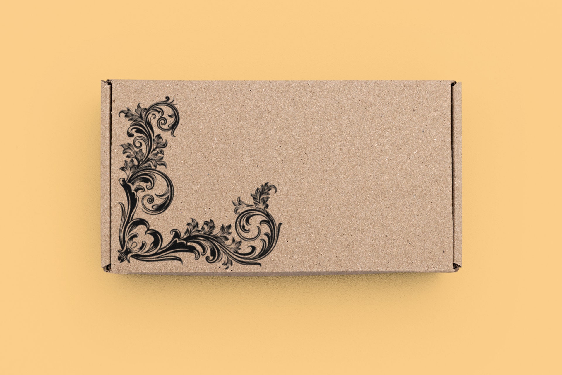 Corner Filigree Scroll SVG Bundle: Laser Cut Vector (digital Download ...