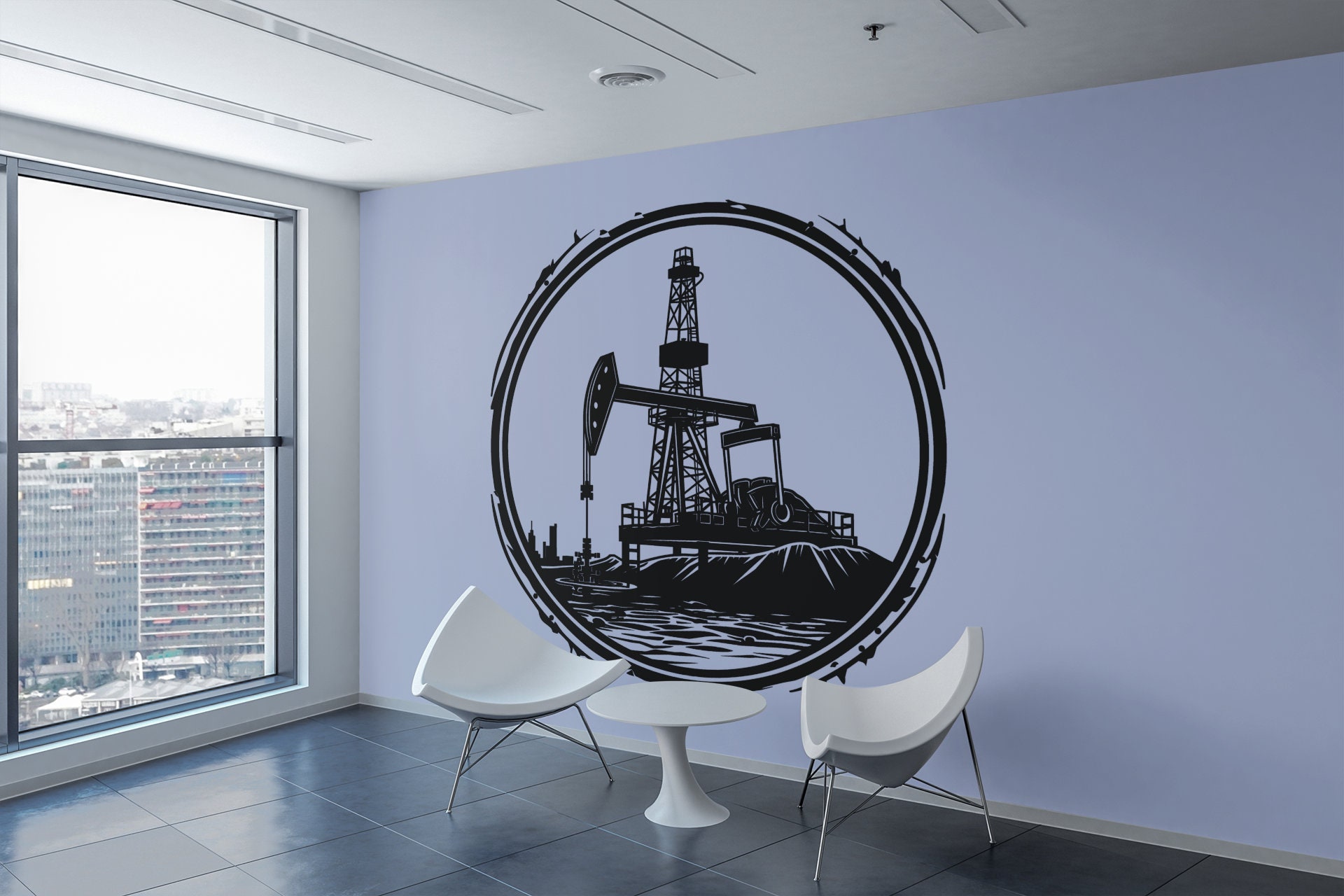 Oil Rig Drill SVG Bundle: Oilfield Vector Graphics (digital Download ...