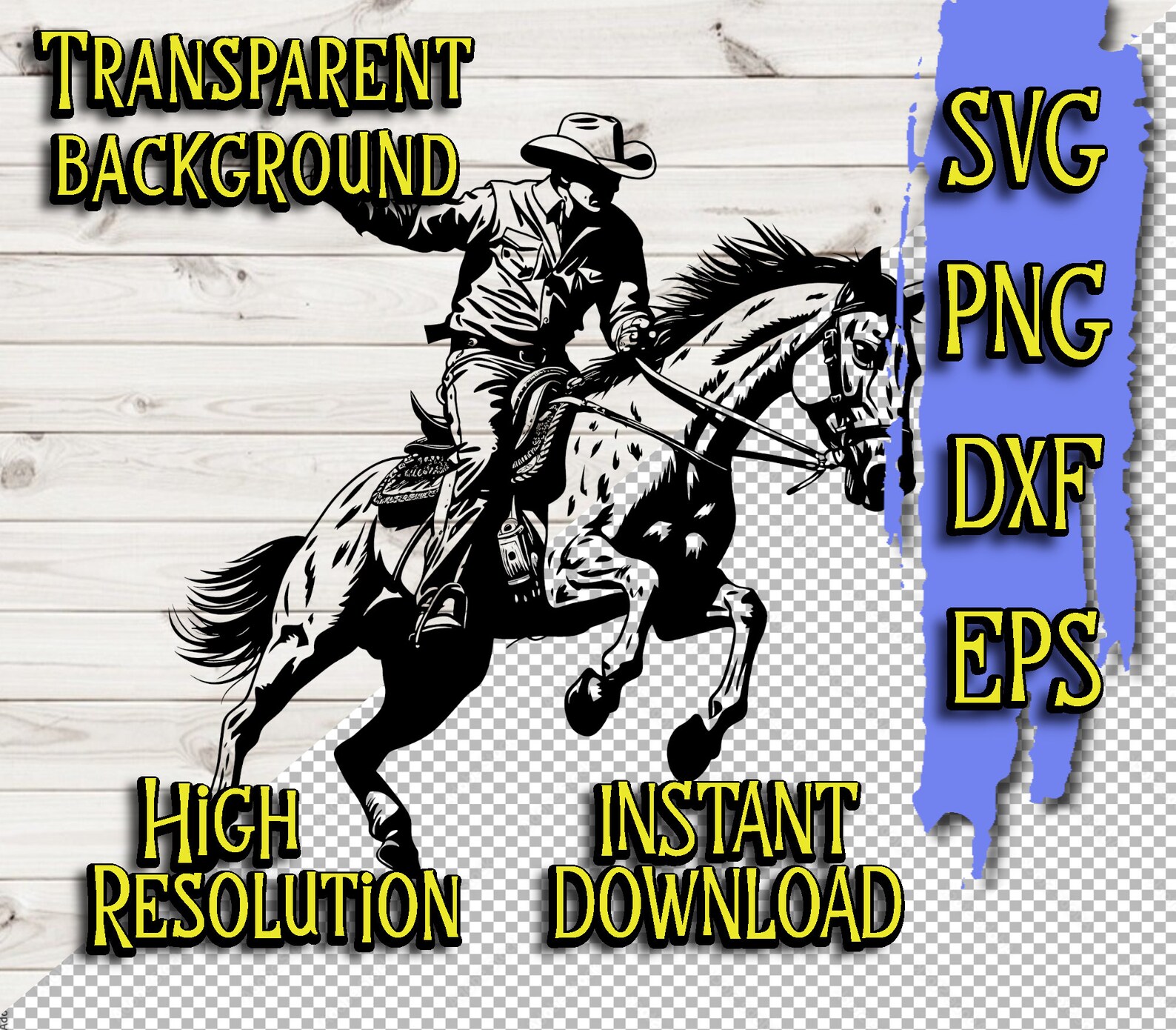Cowboy Rodeo SVG Bundle: Laser Engraving, Cricut Cut File - Etsy
