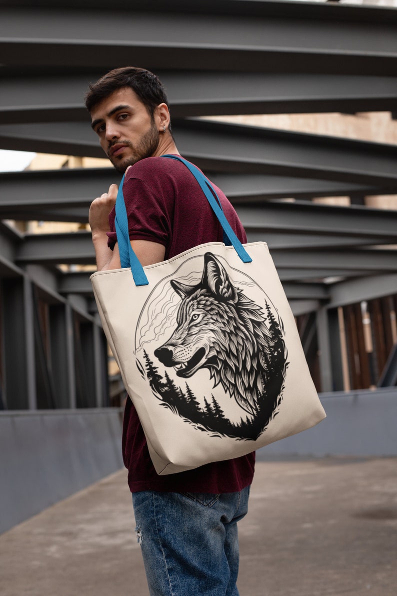 Wolf SVG Bundle Boho Wolf Forest PNG Grey Wolf Tattoo Printable Clipart ...