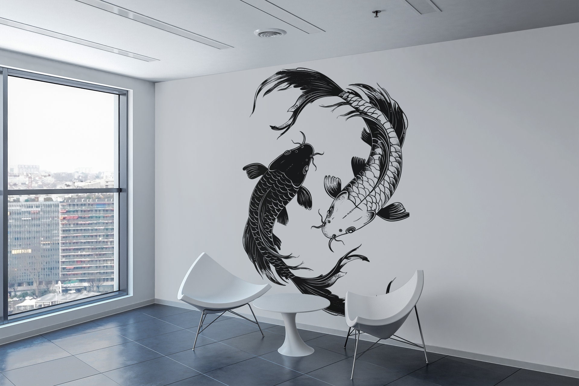 Koi Fish Svg Bundle Koi Fish Laser Engraving Exotic Fish Tattoo Carp ...