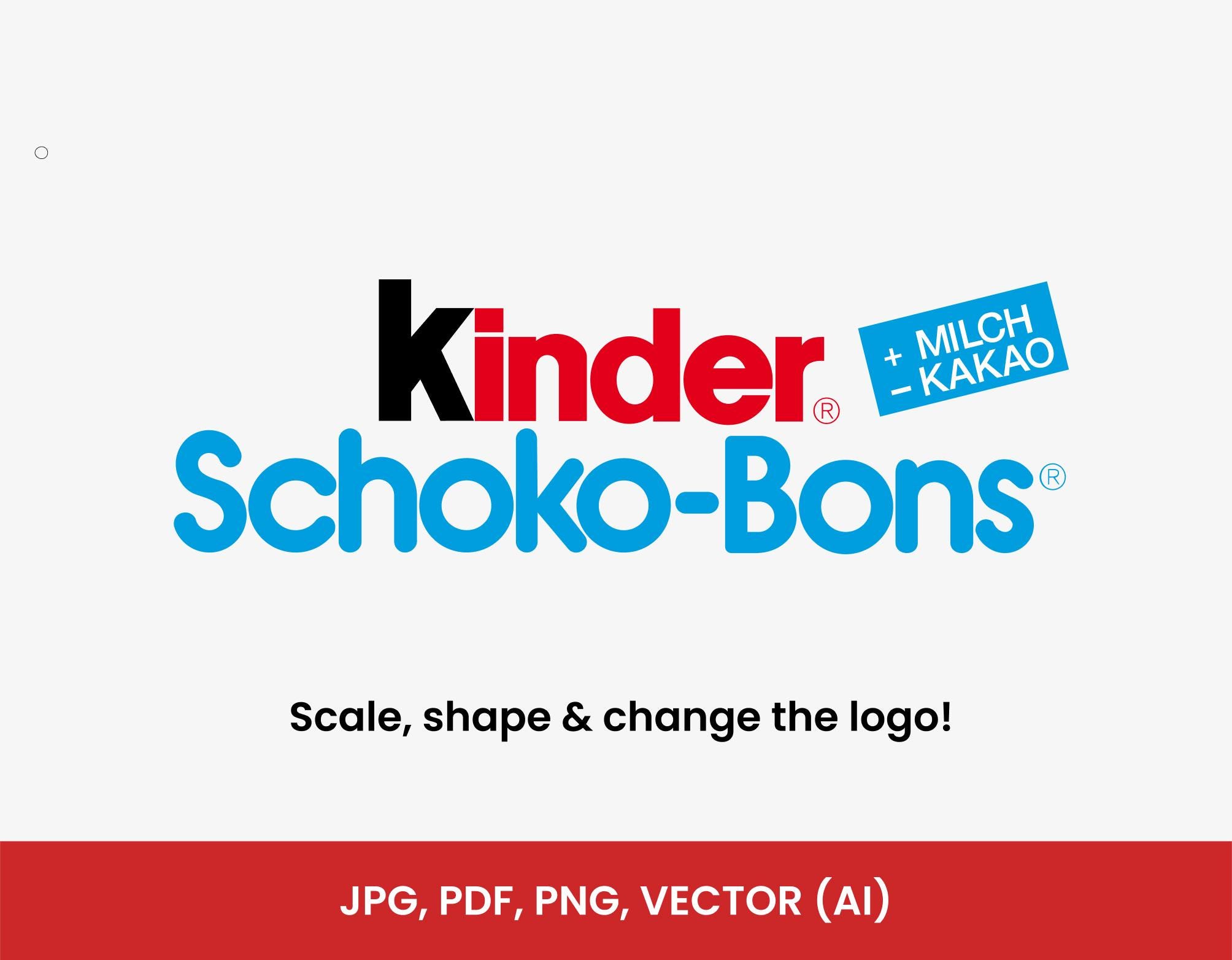 Schokobon Logo Kinder Schoko Bons Multiethnic Crispy