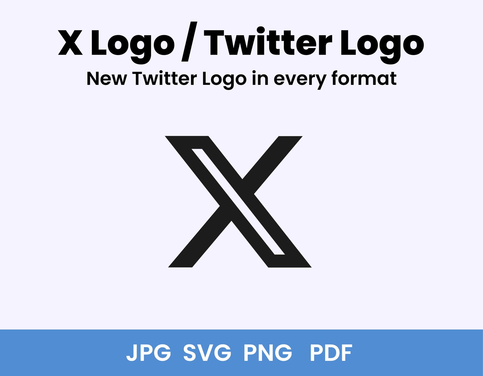 X Logo, Twitter Logo, New Twitter Logo for Website, Shop, Social / All ...