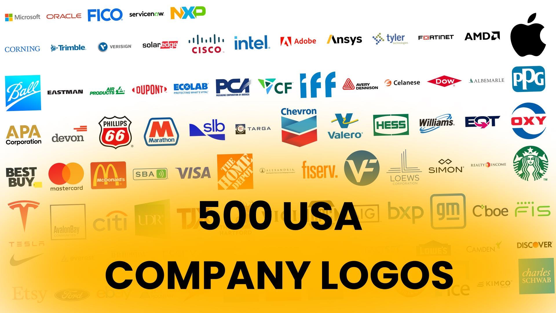 TOP 500 AMERICAN COMPANY Logos / Vector, Svg, Jpg, Png, Pdf - Instant ...