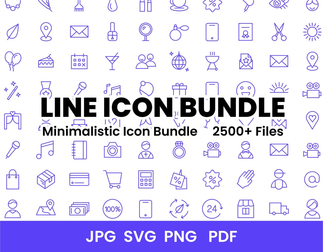 Line ICONSET Set 1556 Dateien / Website, Shop, Social / Svg Jpg, Png ...