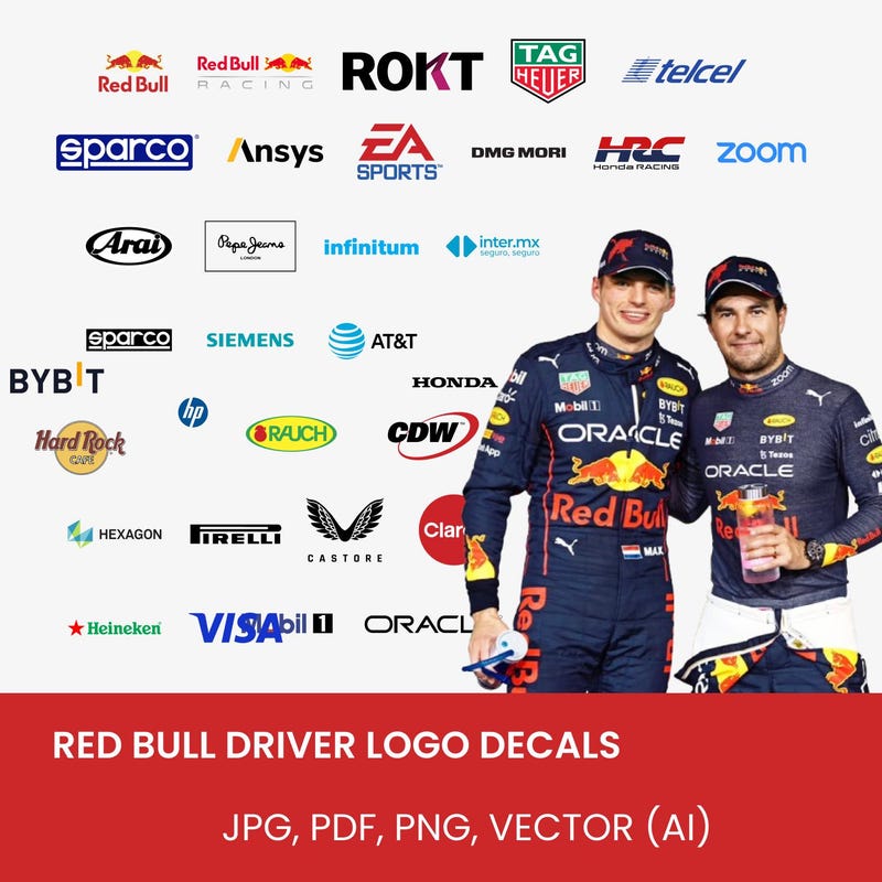 Red Bull Sticker - Etsy