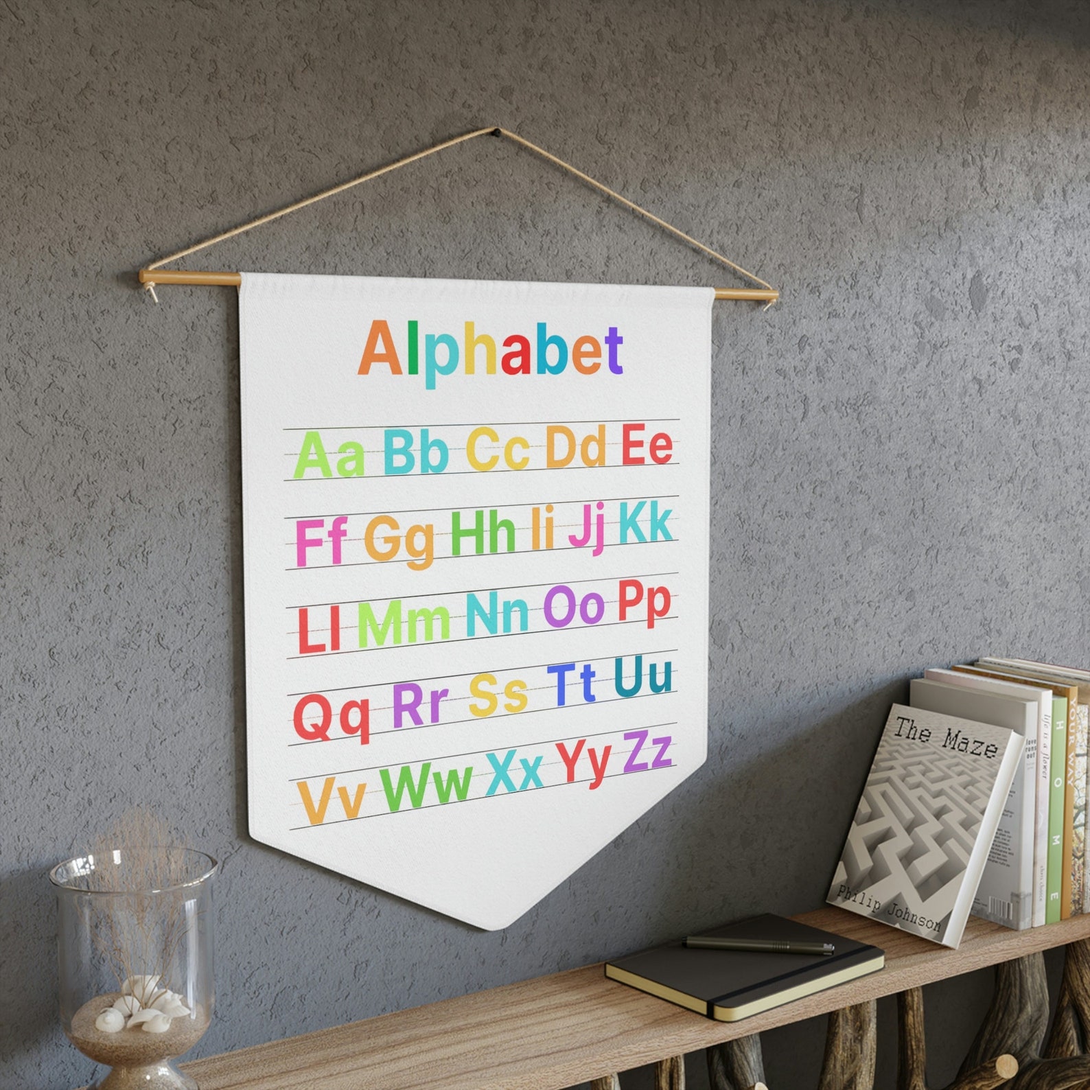 ABC Letter Sign, Alphabet Canvas, Nursery Wall Art, Nursery Décor ...