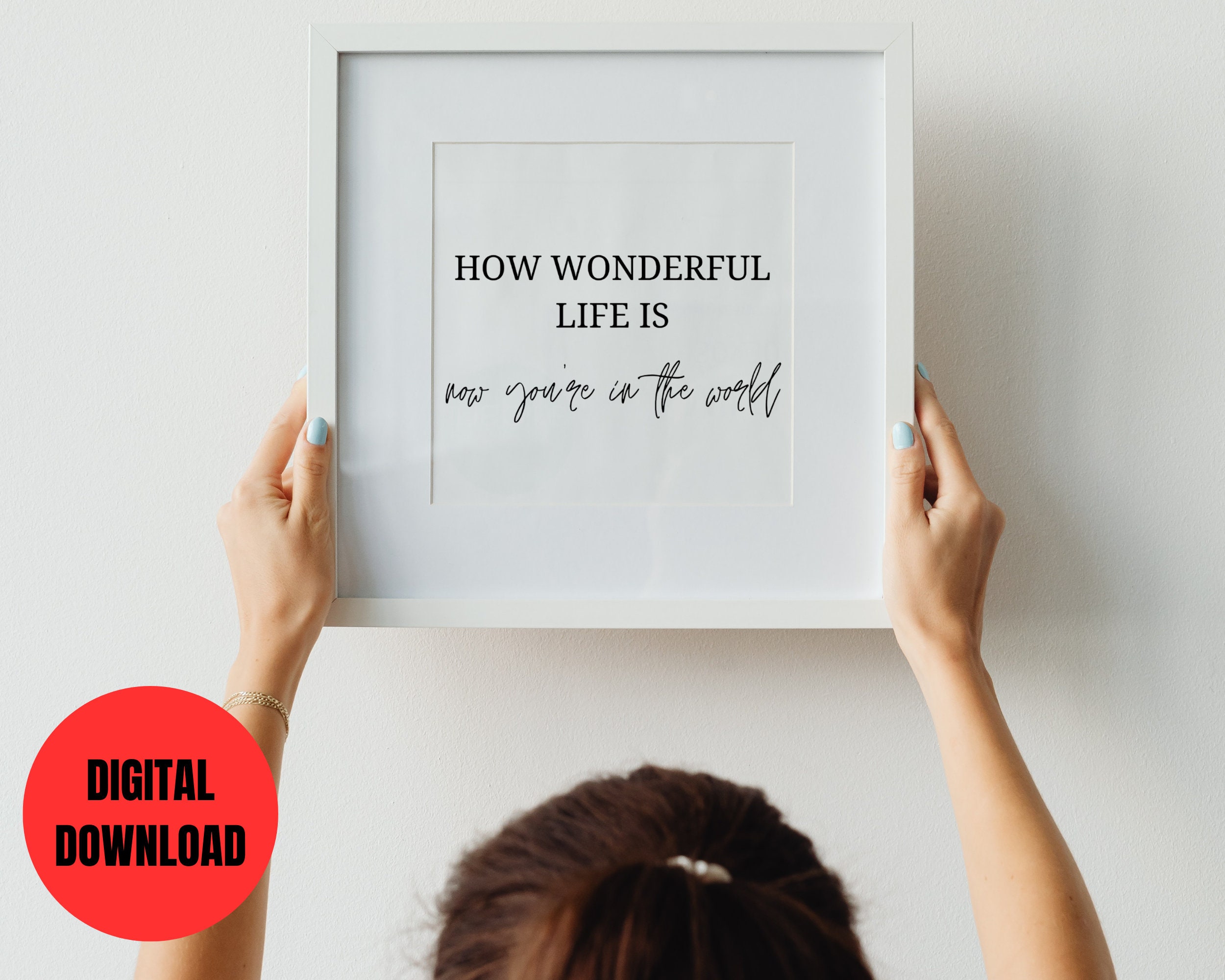 Printable Kids Wall Art, Printable Inspirational Wall Art, Digital ...