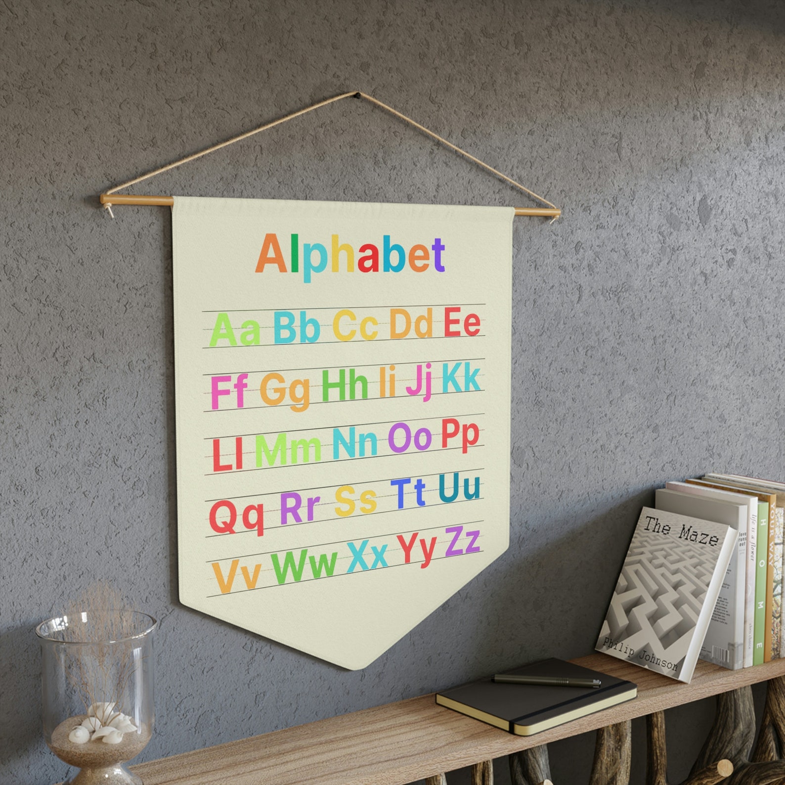 ABC Letter Sign, Alphabet Canvas, Nursery Wall Art, Nursery Décor ...