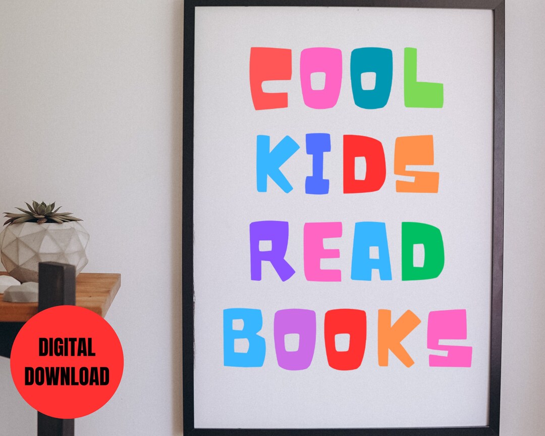 Printable Kids Wall Art, Printable Inspirational Wall Art, Digital ...