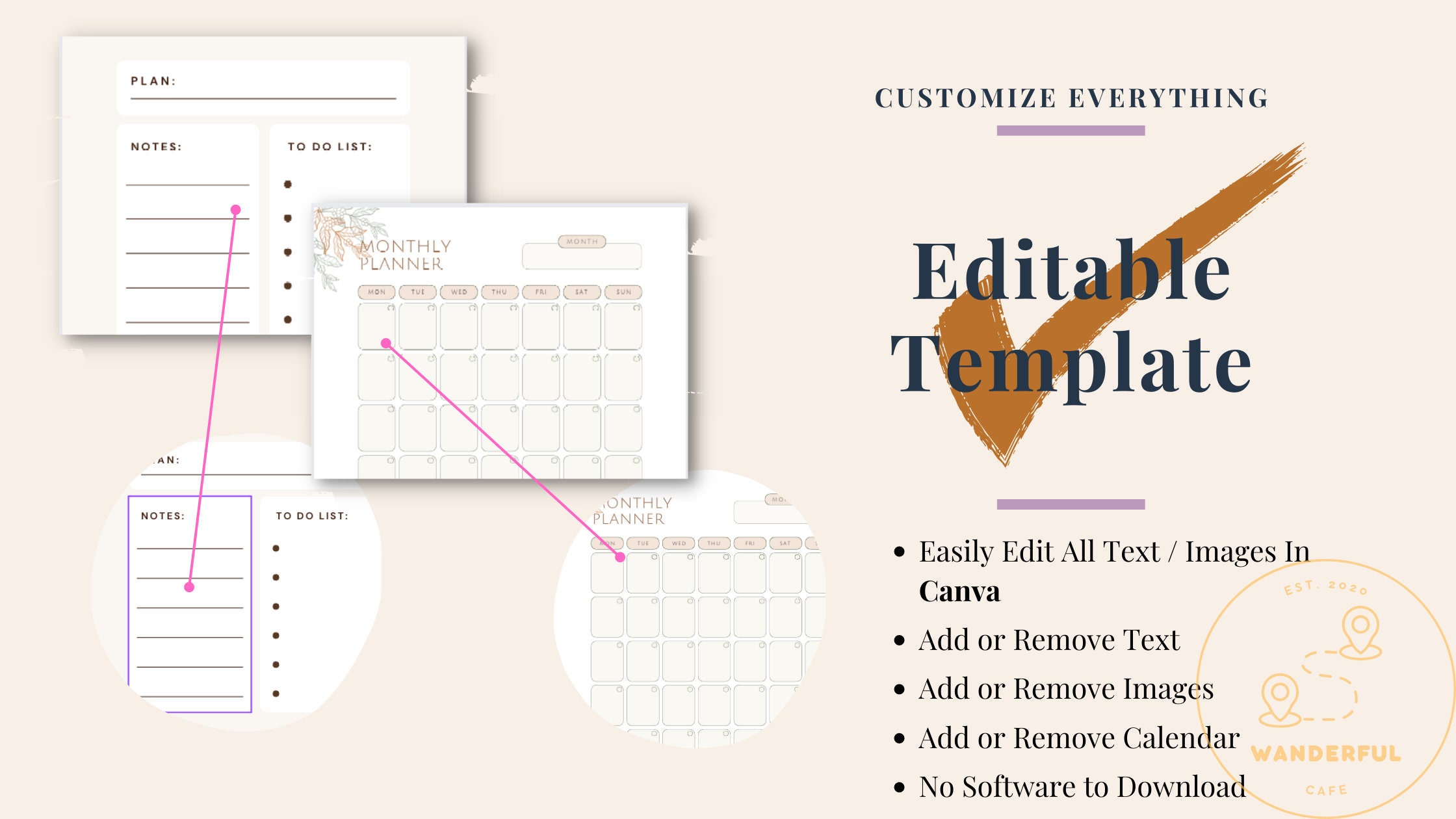 Coffee Journal| Editable Tracker|printable Subscription Log|expense ...