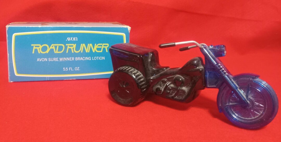 Vintage AVON Bottle Road Runner Trike W/ Box - Etsy
