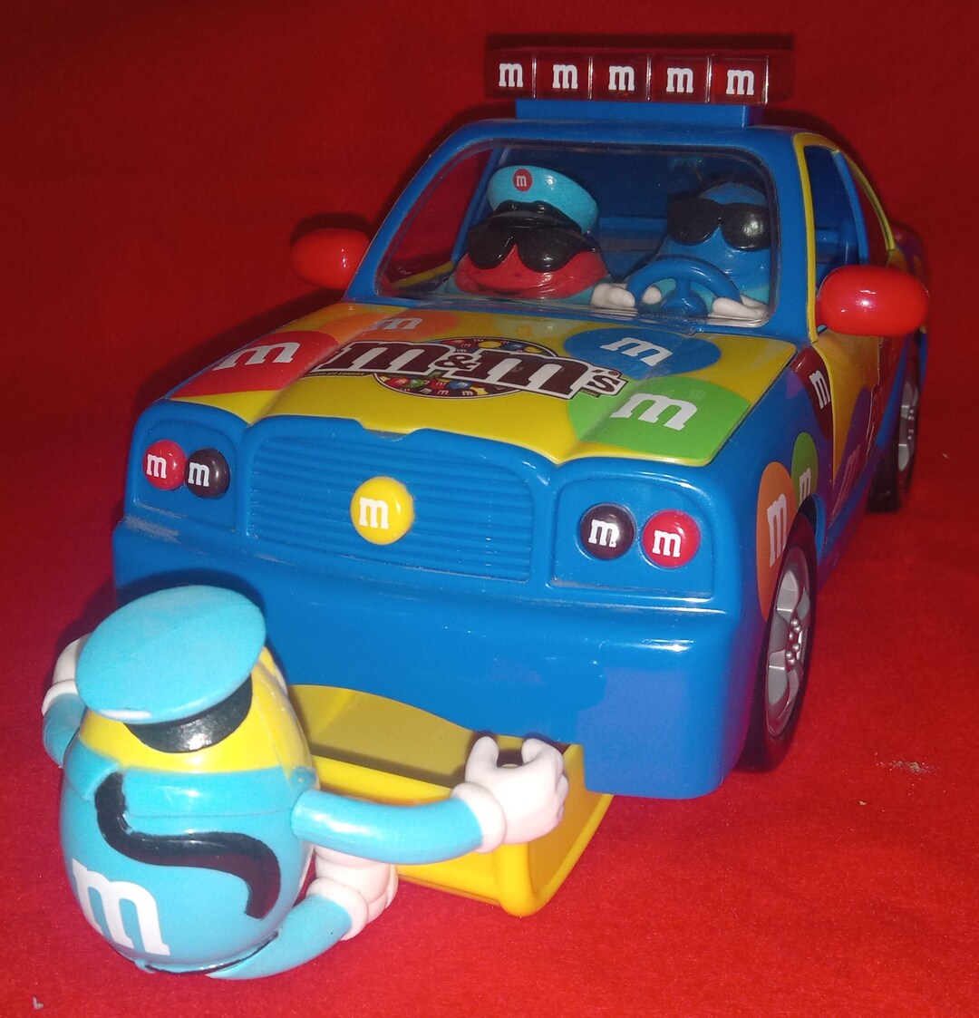 M&M Police Car Candy Dispenser - Etsy