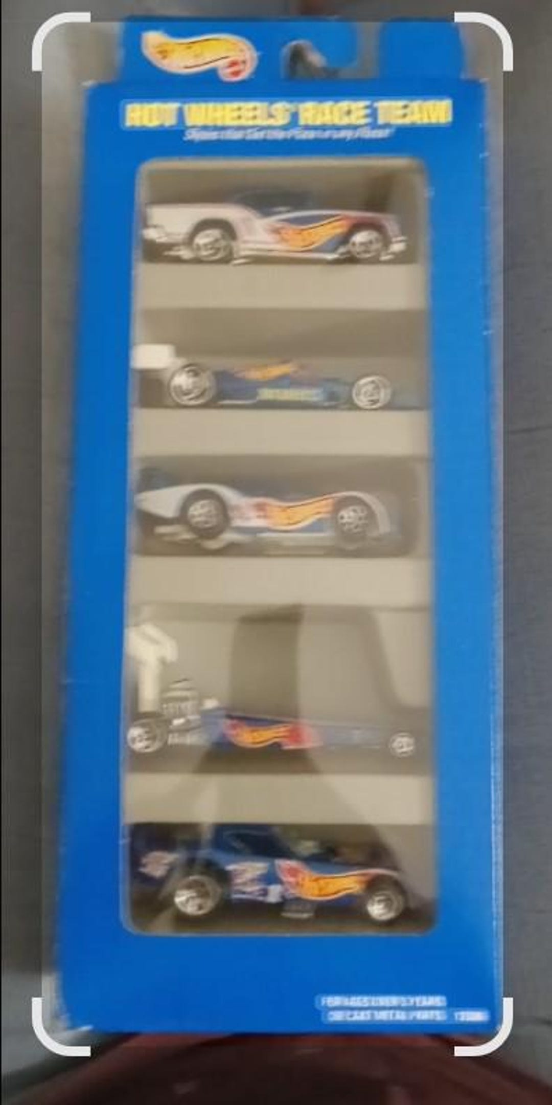 Hot Wheels 1995 Race Team 5 Car Pack - Etsy