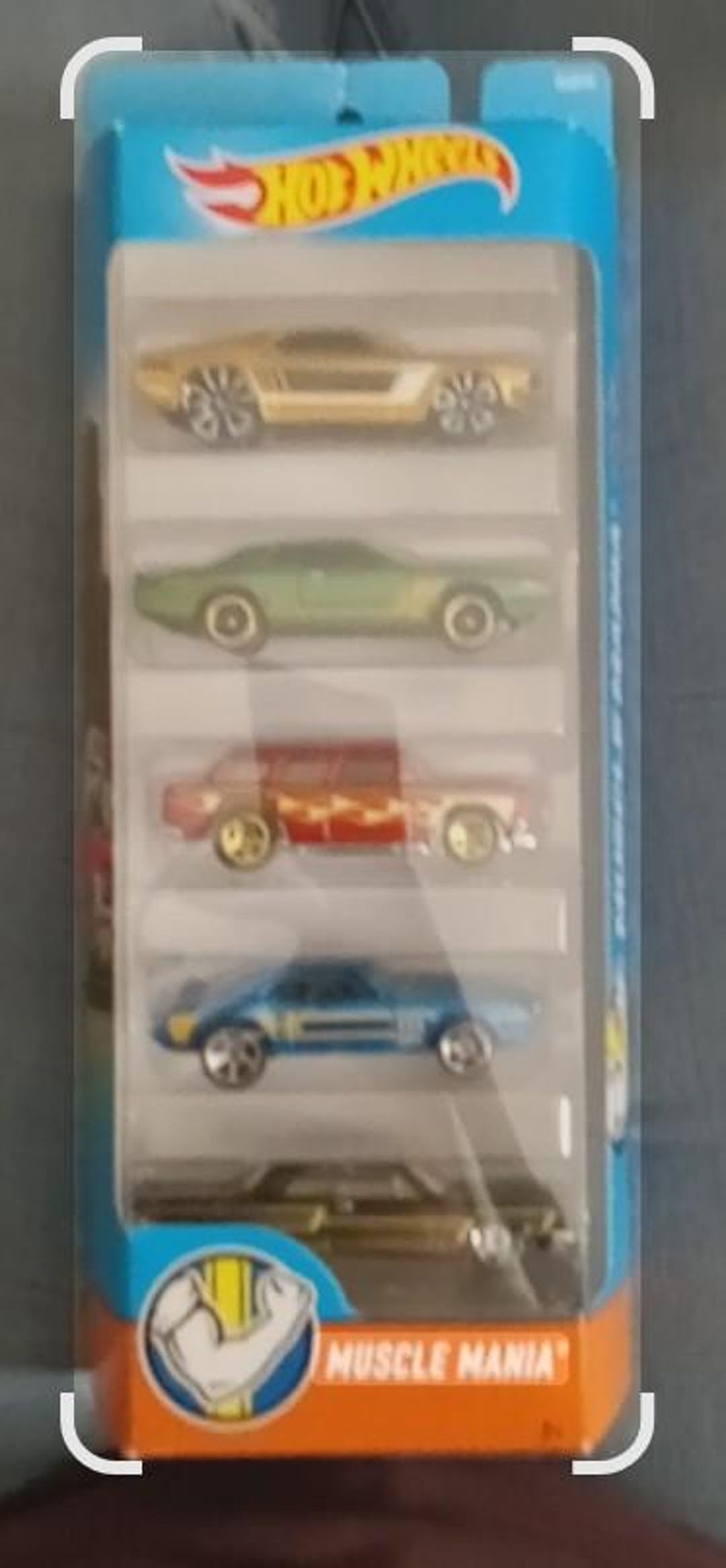 Hot Wheels Muscle Mania 5 Car Pack - Etsy