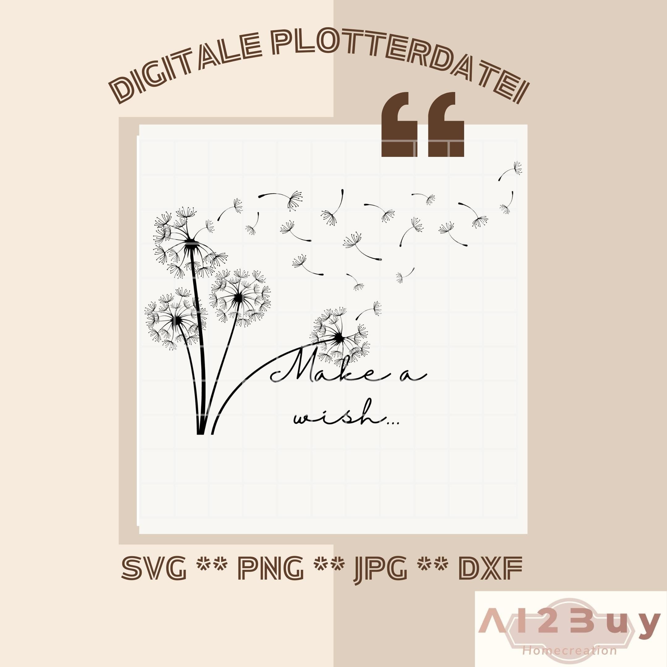 Dandelion Wish Clipart