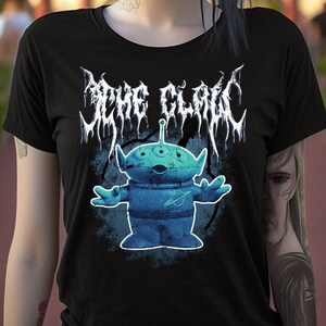 Alien Toy Story Shirt, Disney Metal Shirt, Disney Goth Shirt, Disney ...