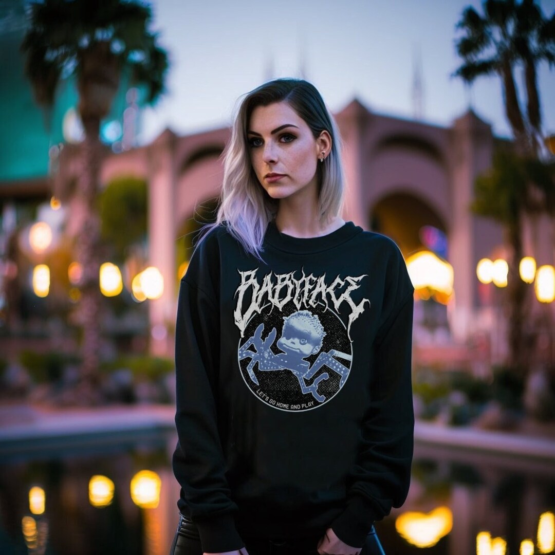 Babyface Toy Story Sweatshirt, Disney Metal Sweatshirt, Disney World ...