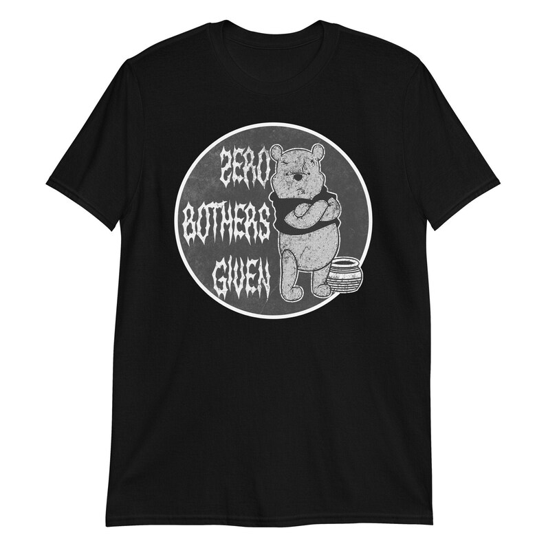 Pooh Shirt, Disney Metal Shirt, Disney Goth Shirt, Winne the Pooh Shirt ...