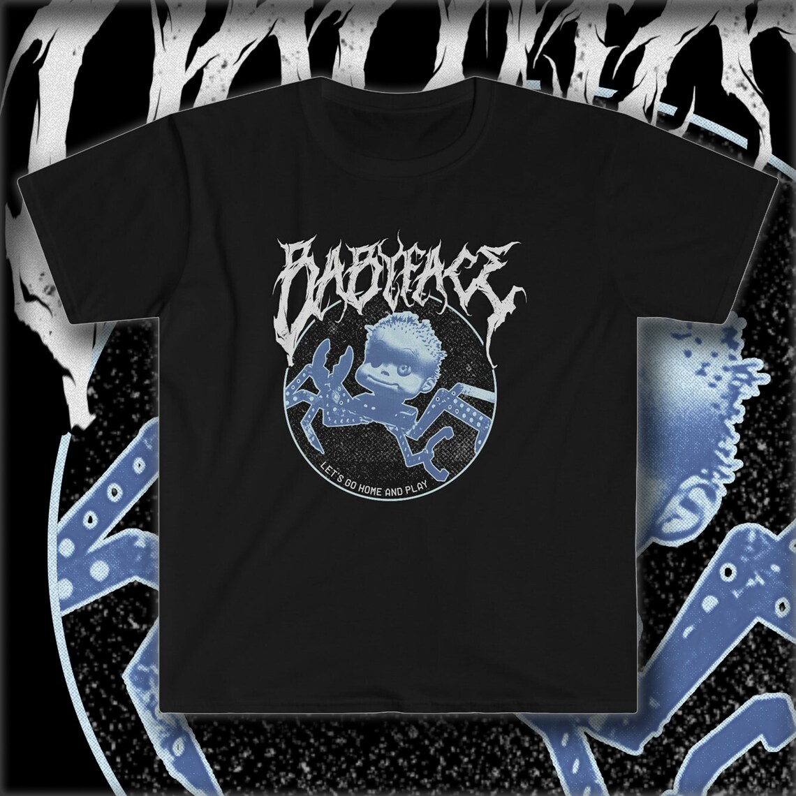 Baby Face Shirt: Unisex Disney Goth Punk Tee Deathmetal Halloween ...