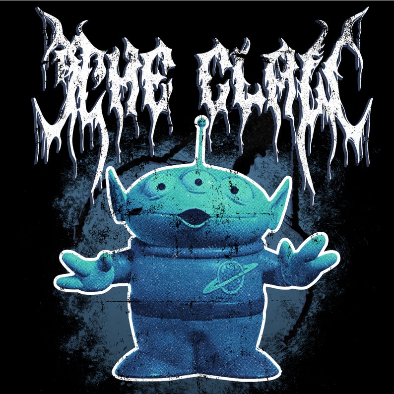 Alien Toy Story Shirt Disney Metal Shirt Disney Goth Shirt - Etsy