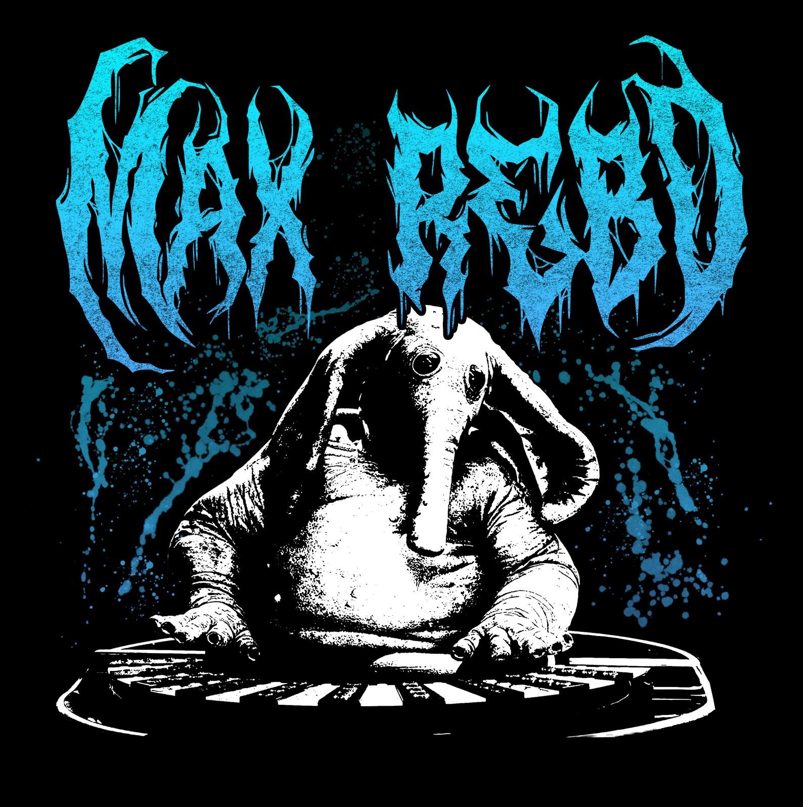 Max Rebo Shirt, Disney Death Metal Shirt, Star Wars Metal, Disney Goth ...