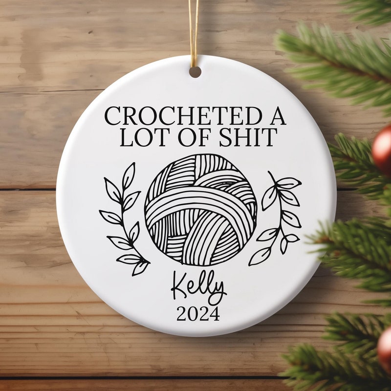 Crochet Christmas Ornaments - Etsy