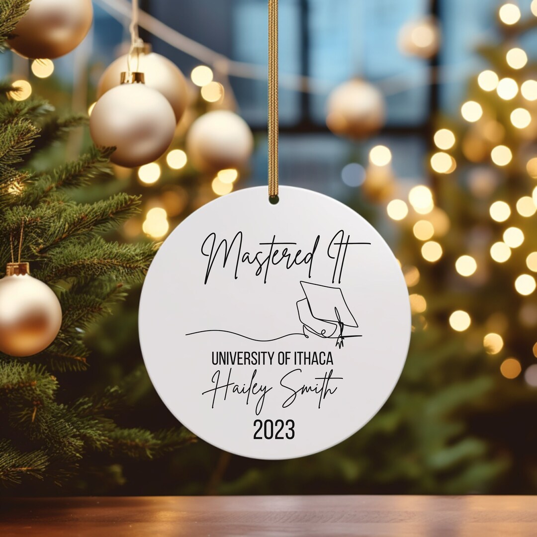 Masters Degree Graduation Gift for Her, Masters Degree Christmas ...