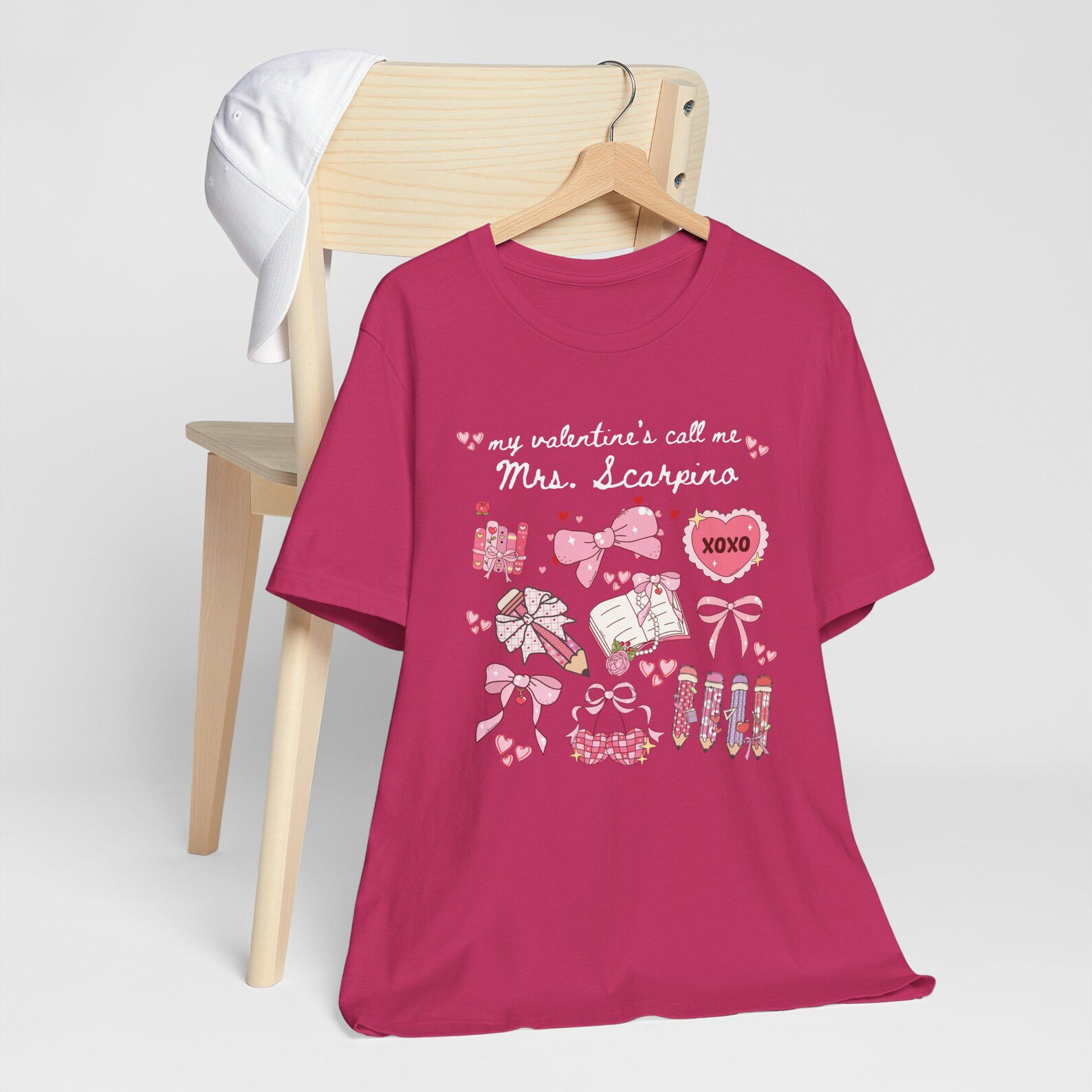 Custom Teacher Valentine's Day Shirt Cute Paraprofessional Valentine ...