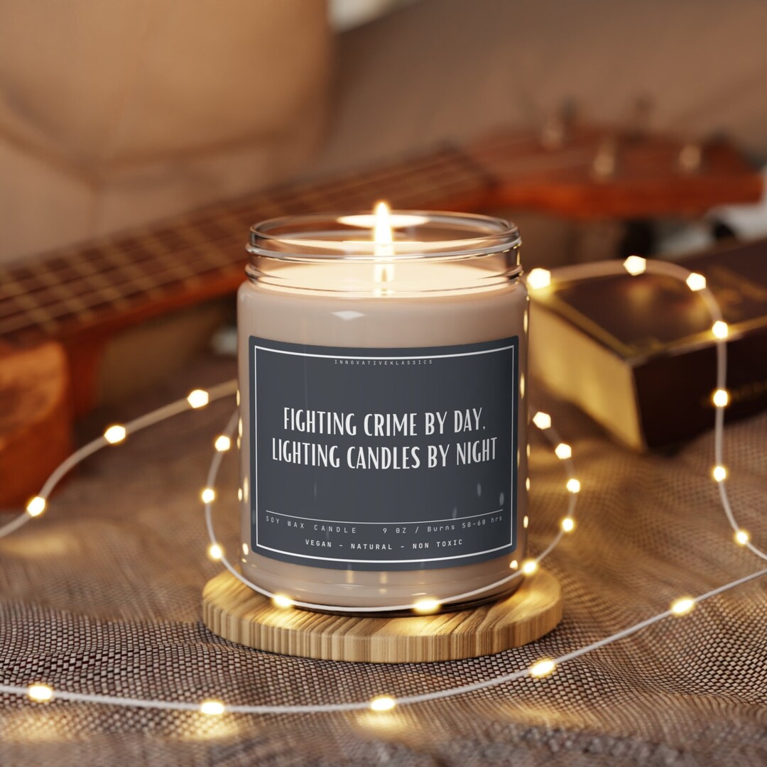 Gift for Police Candle, Police Retirement Gift, Funny Candle Gift for ...