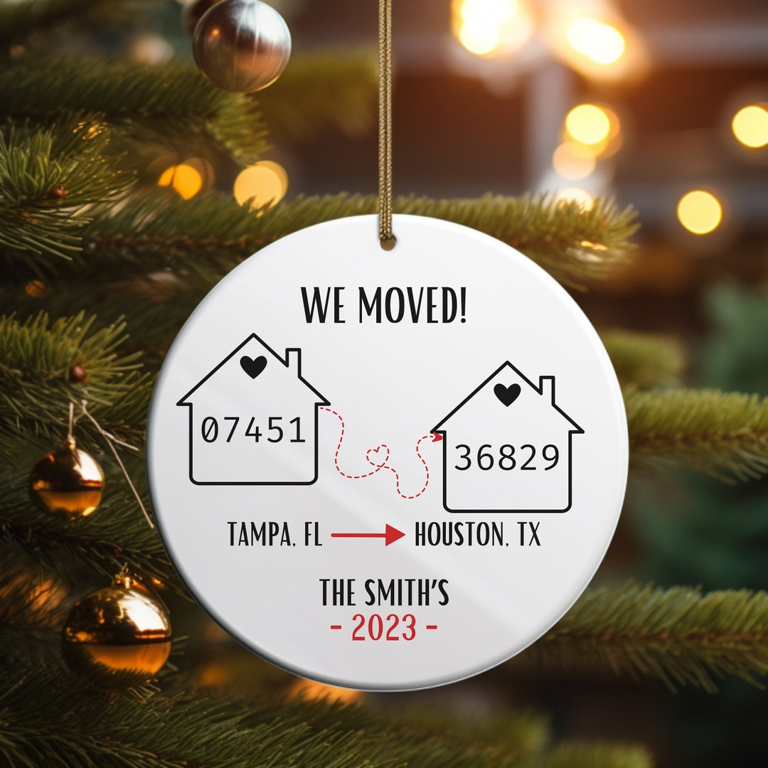 Moving Away Ornament, Moving Away Gift for Friends, Moving Away Gift ...